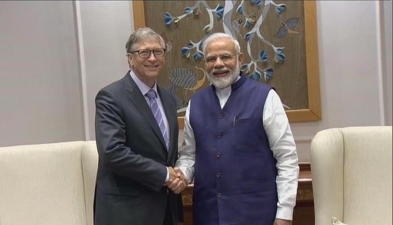 Bill Gates Praises Prime Minister Narendra Modi for his effort to ...