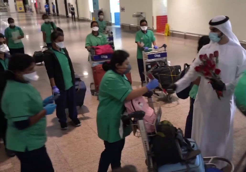 First batch of 88 ICU nurses from India reach UAE to combat COVID-19 ...